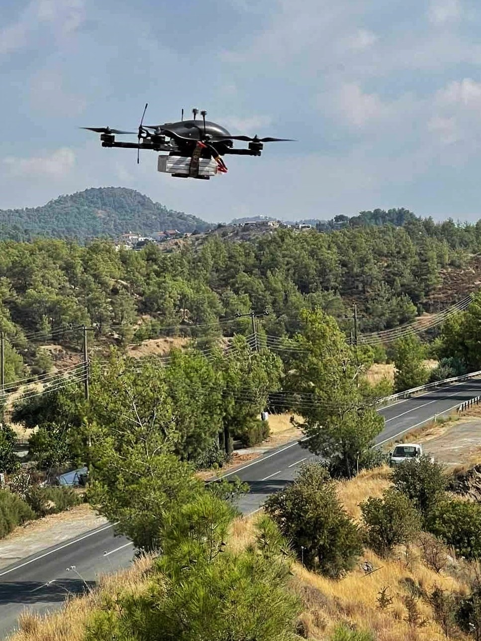 Πρώτες πτήσεις στο Εθνικό Δασικό Πάρκο Μαχαιρά για τα drones του ...