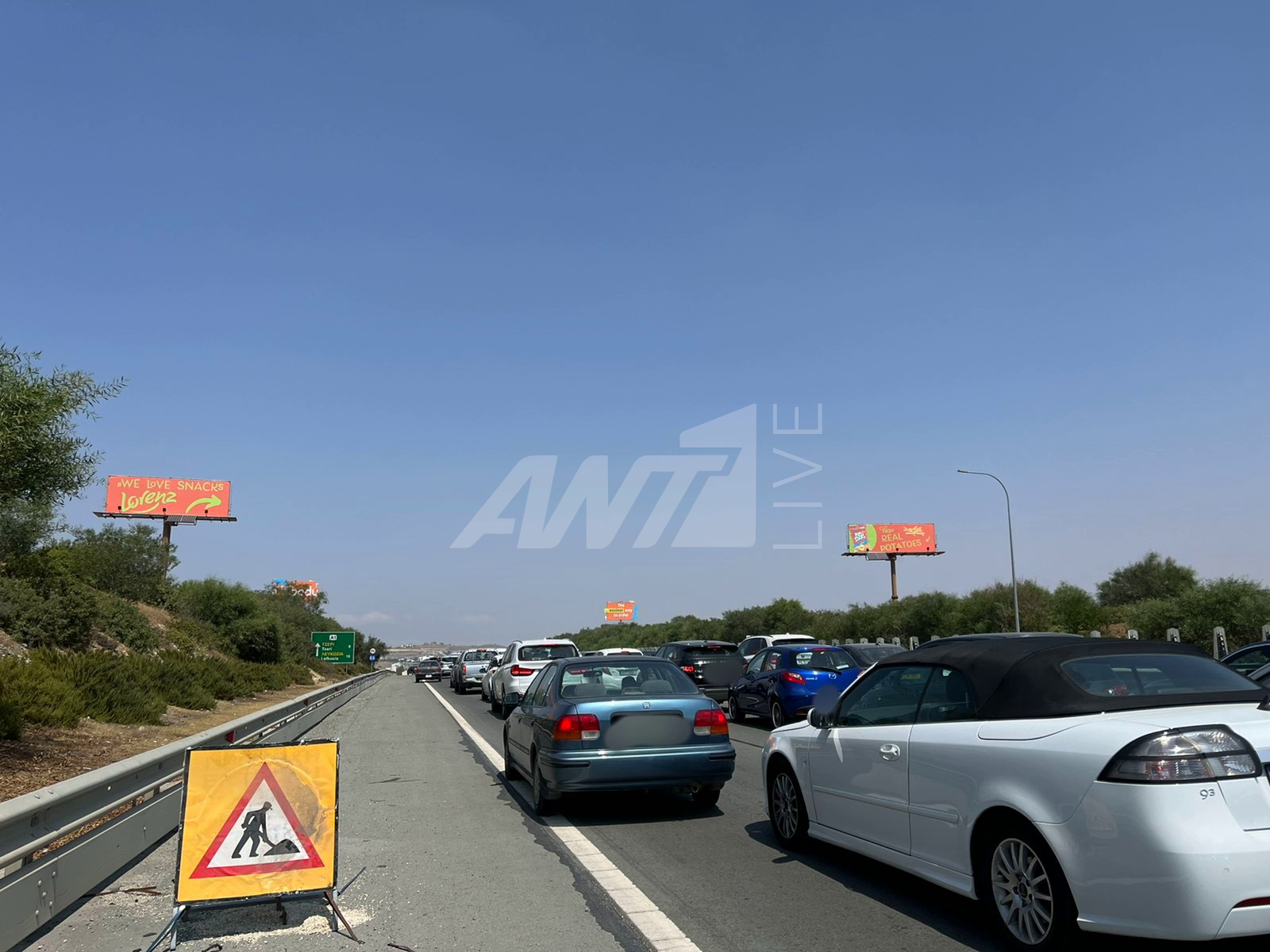 Νεύρα και ταλαιπωρία: «Παρέλυσε» ο αυτοκινητόδρομος Λεμεσού - Λευκωσίας ...