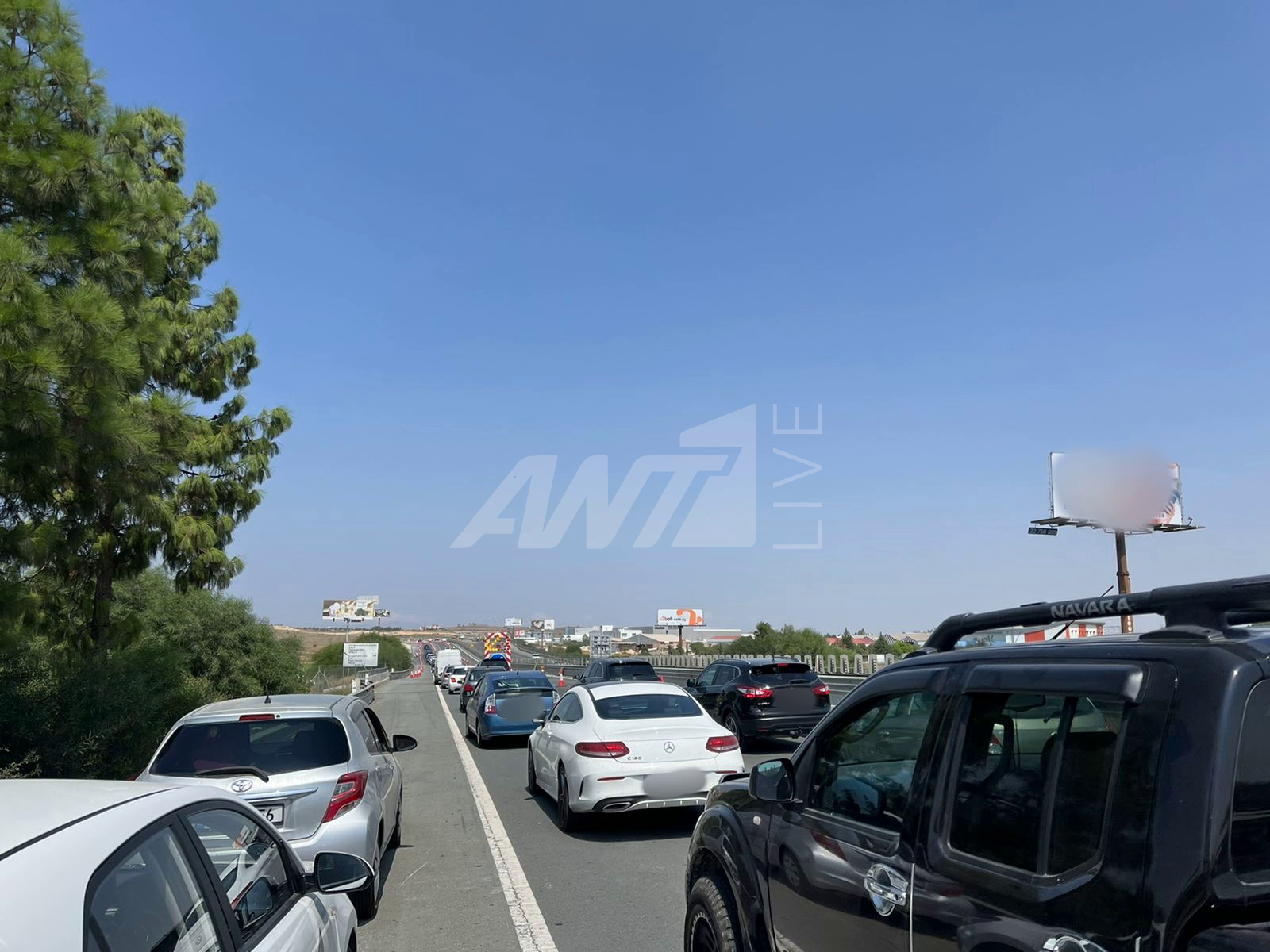 Νεύρα και ταλαιπωρία: «Παρέλυσε» ο αυτοκινητόδρομος Λεμεσού - Λευκωσίας ...