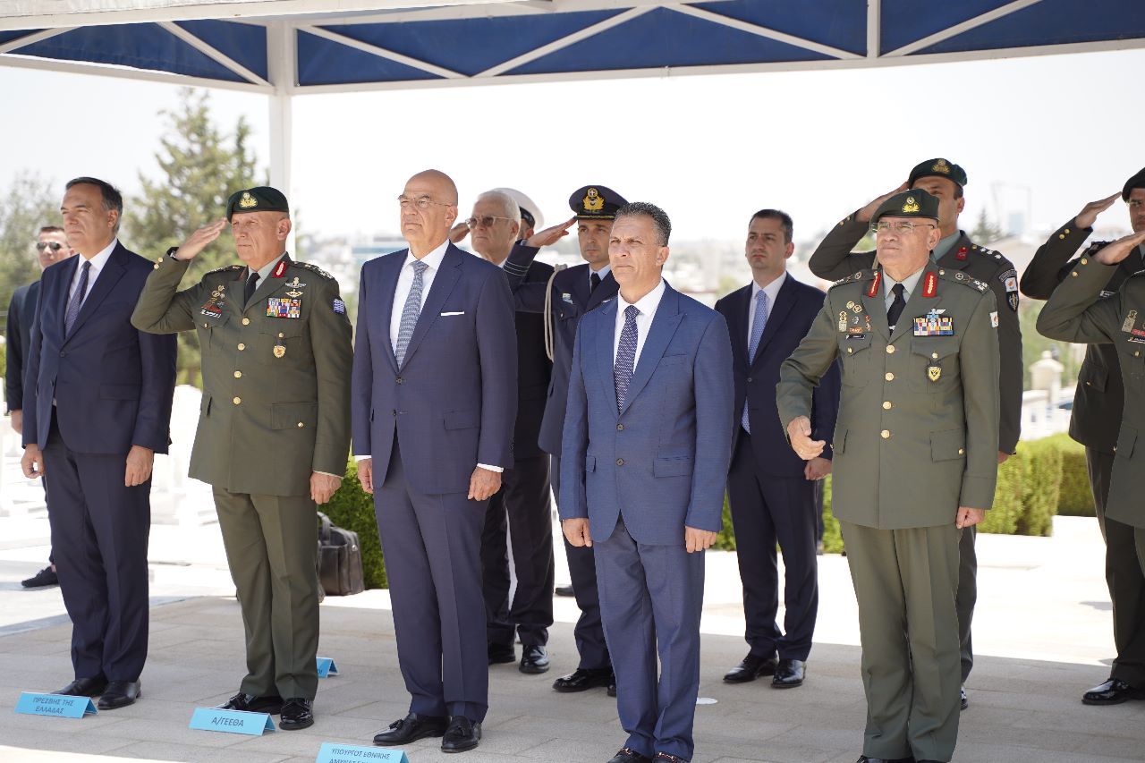 Δένδιας σε Γιωργάλλα: Επανέλαβε ότι η Κύπρος δεν κείται μακράν (ΦΩΤΟ ...
