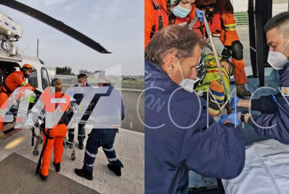Σε κρίσιμη κατάσταση ο 37χρονος χειριστής ανεμοπτέρου που κατέπεσε σε ...