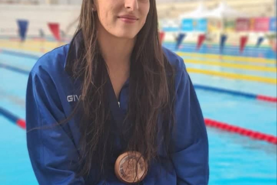 ΧΑΡΟΥΜΕΝΗ ΓΙΑ ΤΟ ΠΡΩΤΟ ΜΟΥ ΜΕΤΑΛΛΙΟ ΣΕ ΜΕΣΩΓΕΙΑΚΟΥΣ ΑΓΩΝΕΣ | Ant1 Live