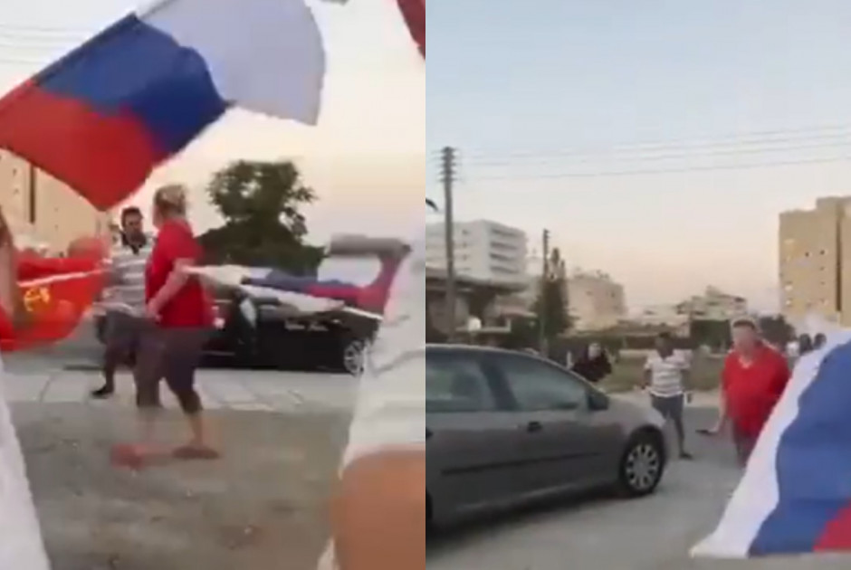 ΒΙΝΤΕΟ: Η στιγμή που η Ουκρανή πρόταξε μαχαίρι σε εκδήλωση Ρώσων στη ...