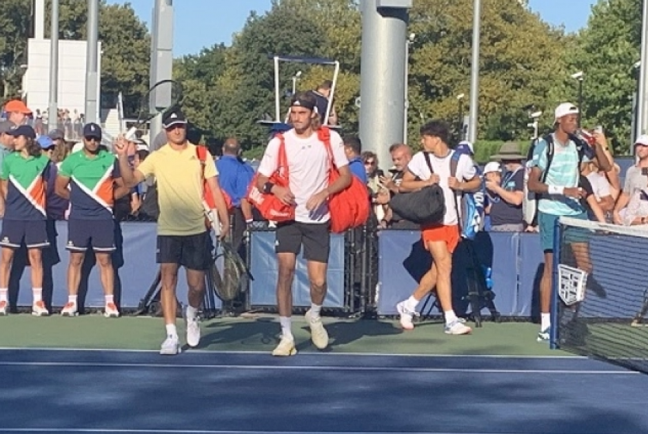 US Open: Ο Στέφανος Τσιτσιπάς δεν τα κατάφερε ούτε στο διπλό | Ant1 Live