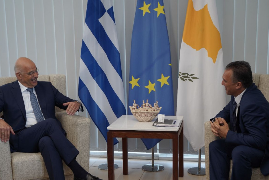 Το Μεσανατολικό στο επίκεντρο της συνάντησης ΥΠΑΜ Κύπρου-Ελλάδας | Ant1 ...
