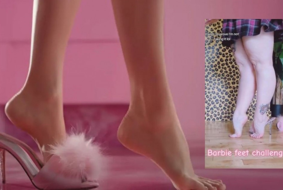 Barbie Foot Challenge: Φρενίτιδα στο TikTok με τα πόδια της Barbie ...