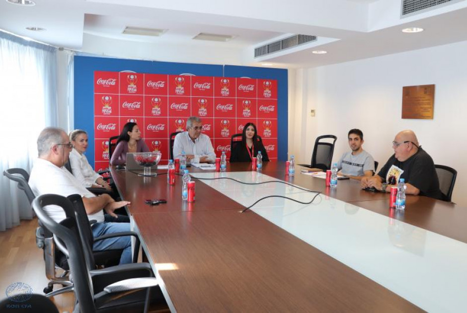 Κλήρωση Κυπέλλου Coca - Cola Μικρών Κατηγοριών | Ant1 Live
