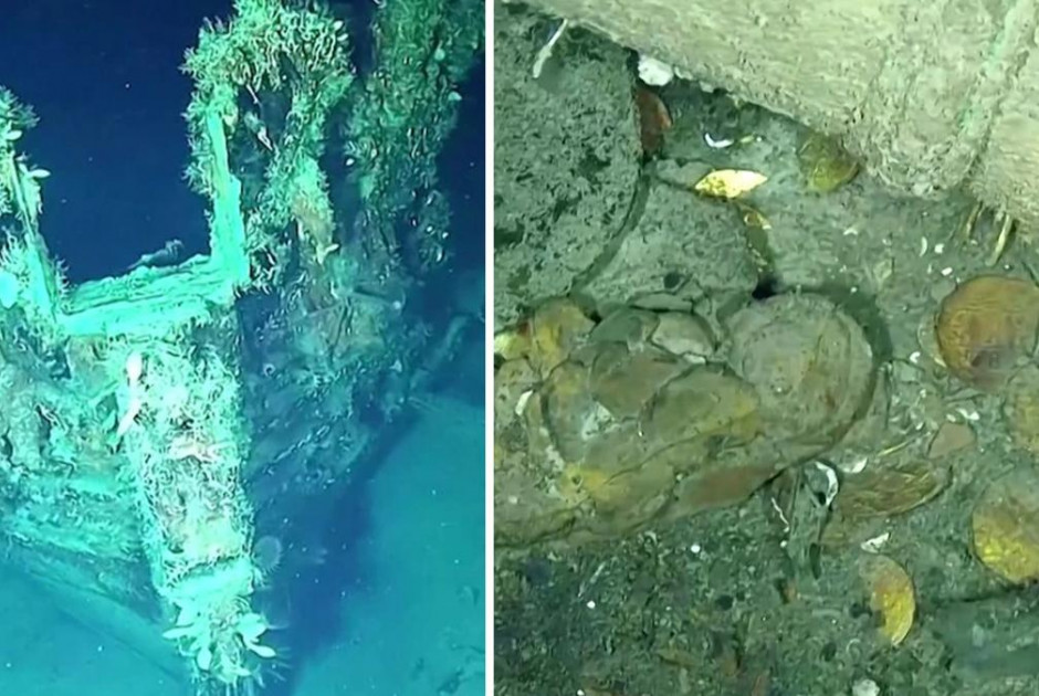 Πλοίο με θησαυρό αξίας 20 δισ. δολαρίων παραμένει στον βυθό της Καραϊβικής (BINTEO) | Ant1 Live