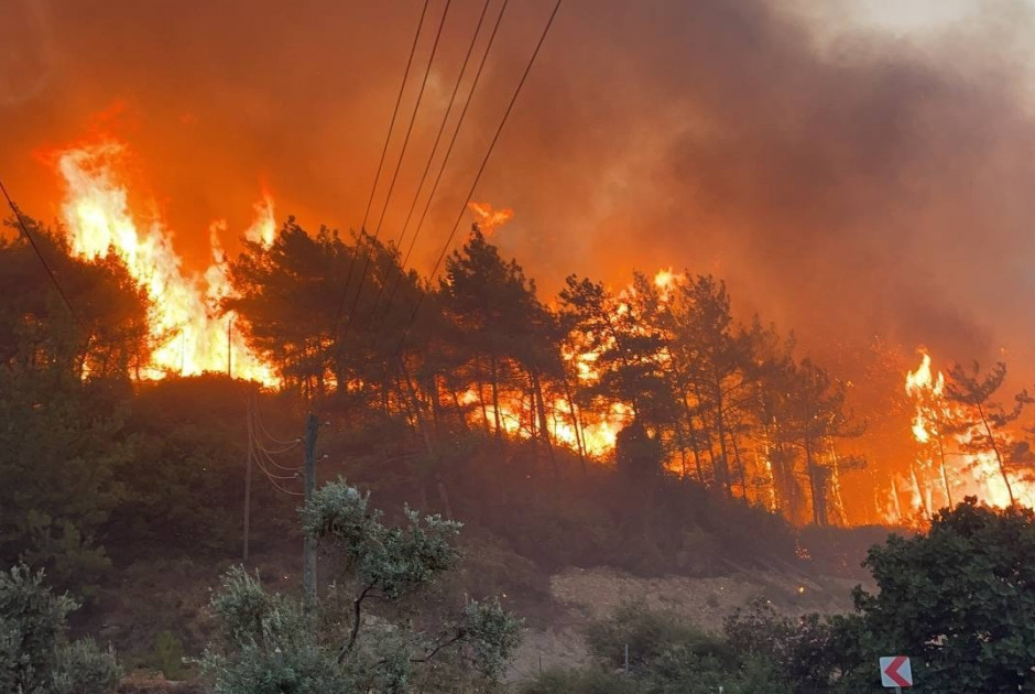 Τρεις πυρκαγιές στη ΒΔ Τουρκία - Δεν κινδυνεύουν κατοικίες λένε οι ...