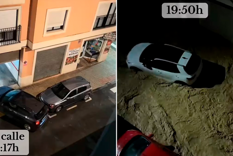 Το χρονικό της θεομηνίας στη Βαλένθια: Πως σε λίγη ώρα οι δρόμοι έγιναν ...