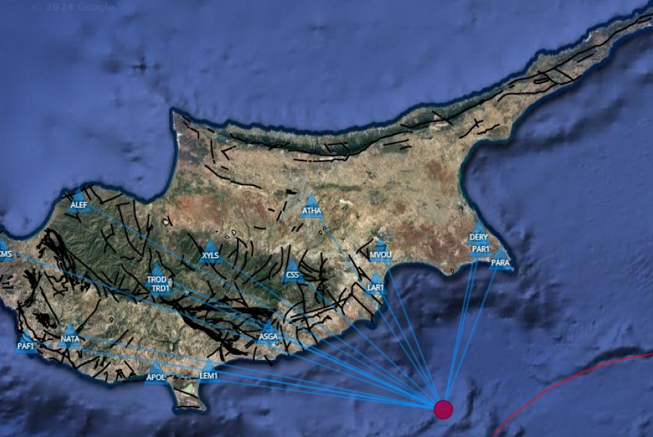 Τμήμα Γεωλογικής Επισκόπησης: Οι λεπτομέρειες από τον χθεσινό σεισμό ...