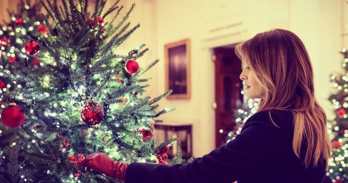 Η Μελάνια Τραμπ αποκαλύπτει τον χριστουγεννιάτικο Λευκό Οίκο | Ant1 Live