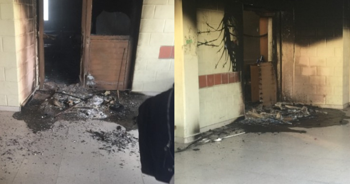 «Στάχτη και αποκαΐδια» έκαναν άγνωστοι τις αίθουσες του Λυκείου ...