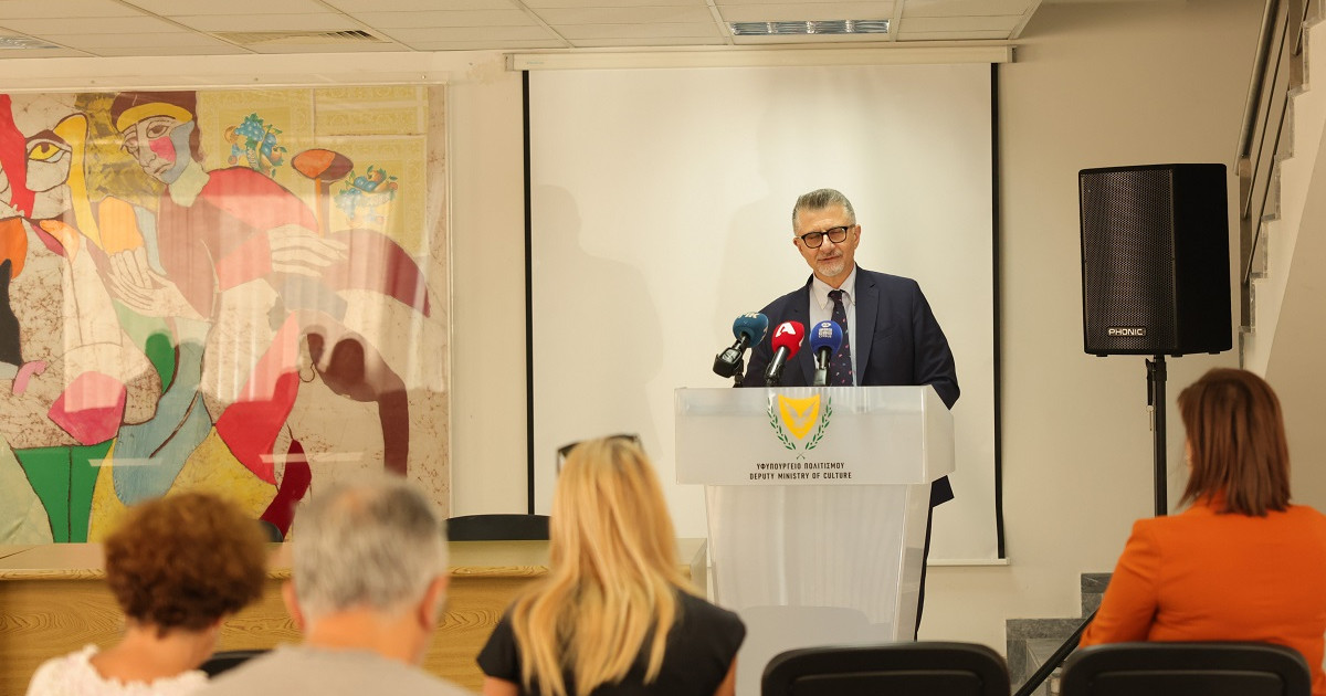 Το πρόγραμμα «ΠΟΛΙΤΙΣΜΟΣ 2023» προκήρυξε ο Υφυπουργός Πολιτισμού | Ant1 ...