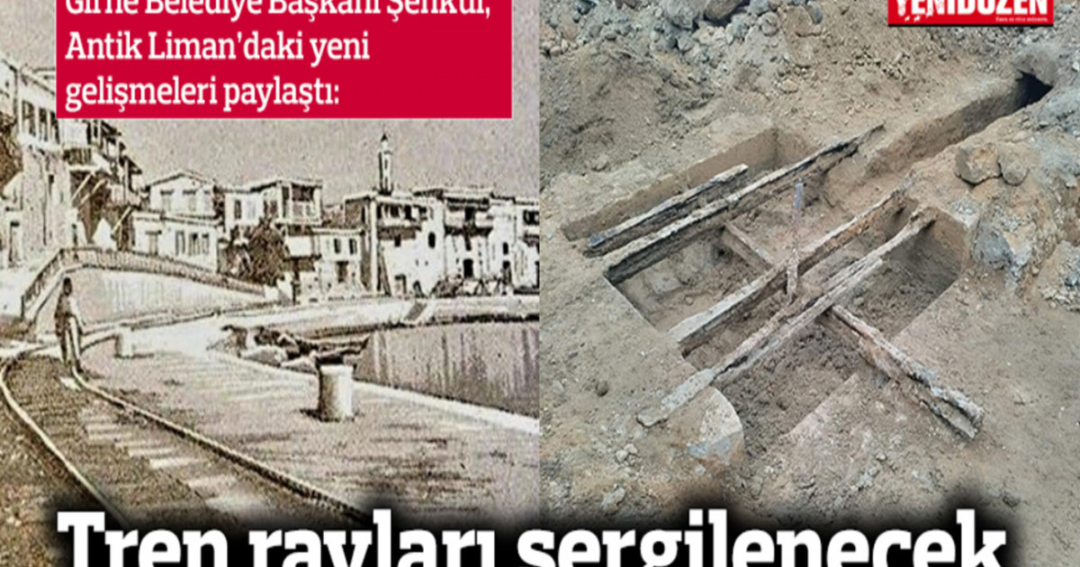 Παλιές σιδηροδρομικές γραμμές ήρθαν στην επιφάνεια στο κατεχόμενο ...