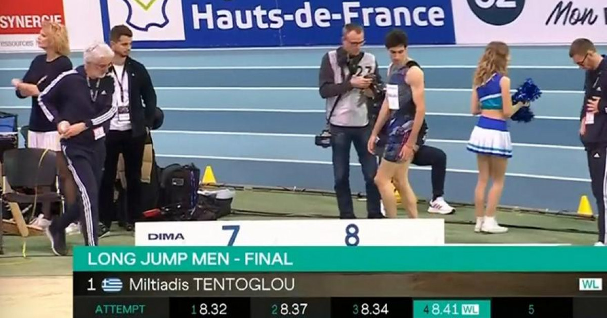 Τους κάνει πλάκα ο Τεντόγλου: Κορυφαία επίδοση στον κόσμο με 8,41 στο Λιεβέν! | Ant1 Live