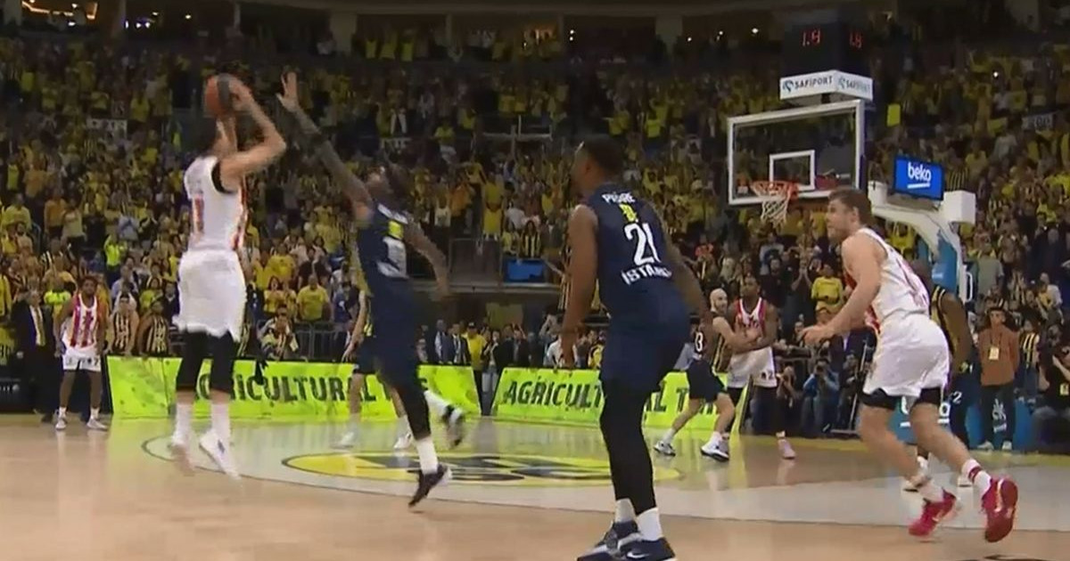 Φενέρμπαχτσε - Ολυμπιακός: Το ασύλληπτο buzzer beater του Σλούκα που ...