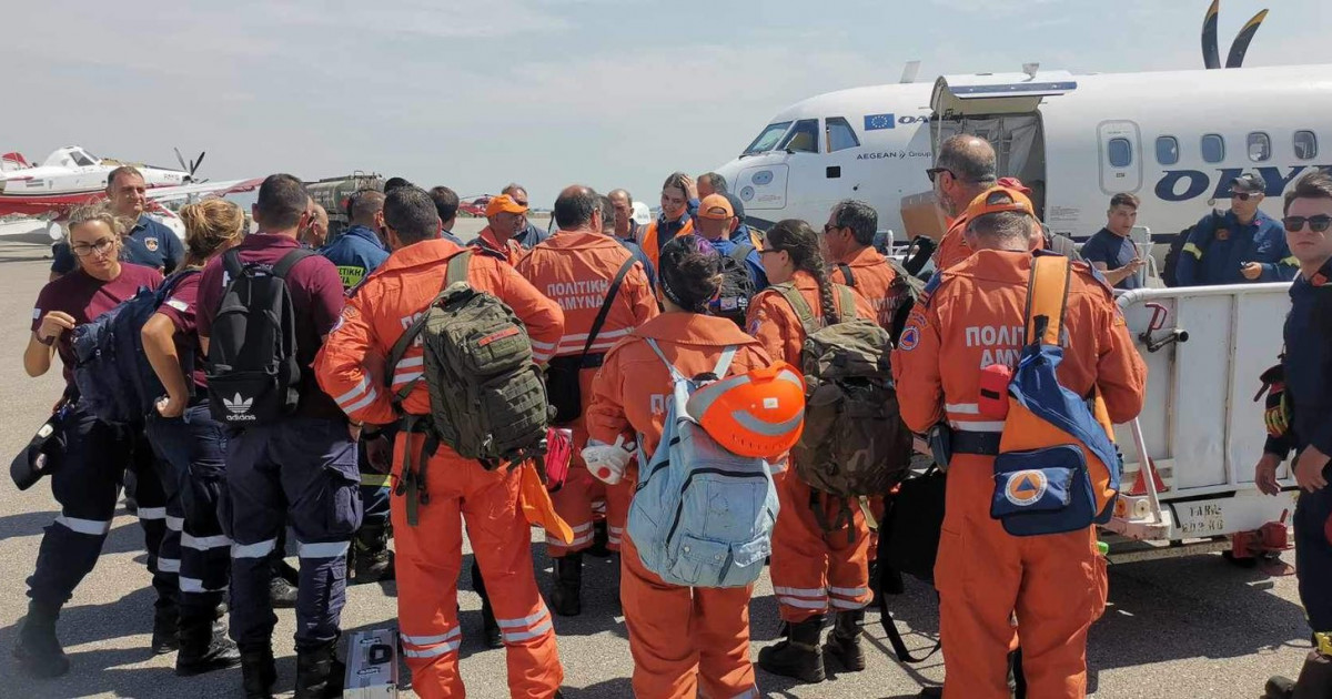 Επέστρεψε στην Κύπρο η πρώτη αποστολή για κατάσβεση των πυρκαγιών στην ...