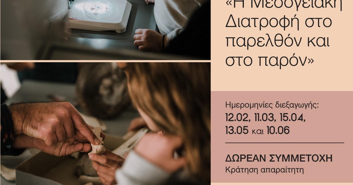 Καινούργιο εκπαιδευτικό πρόγραμμα για σχολεία - «Η Μεσογειακή Διατροφή ...
