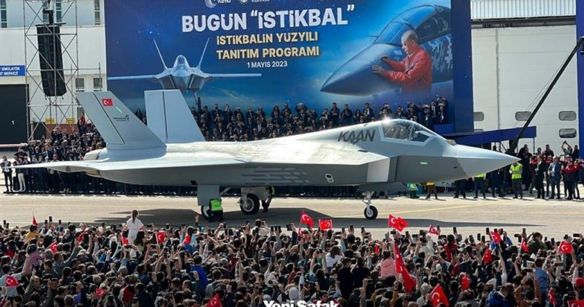 Το τουρκικό μαχητικό KAAN έκανε την παρθενική του πτήση | Ant1 Live
