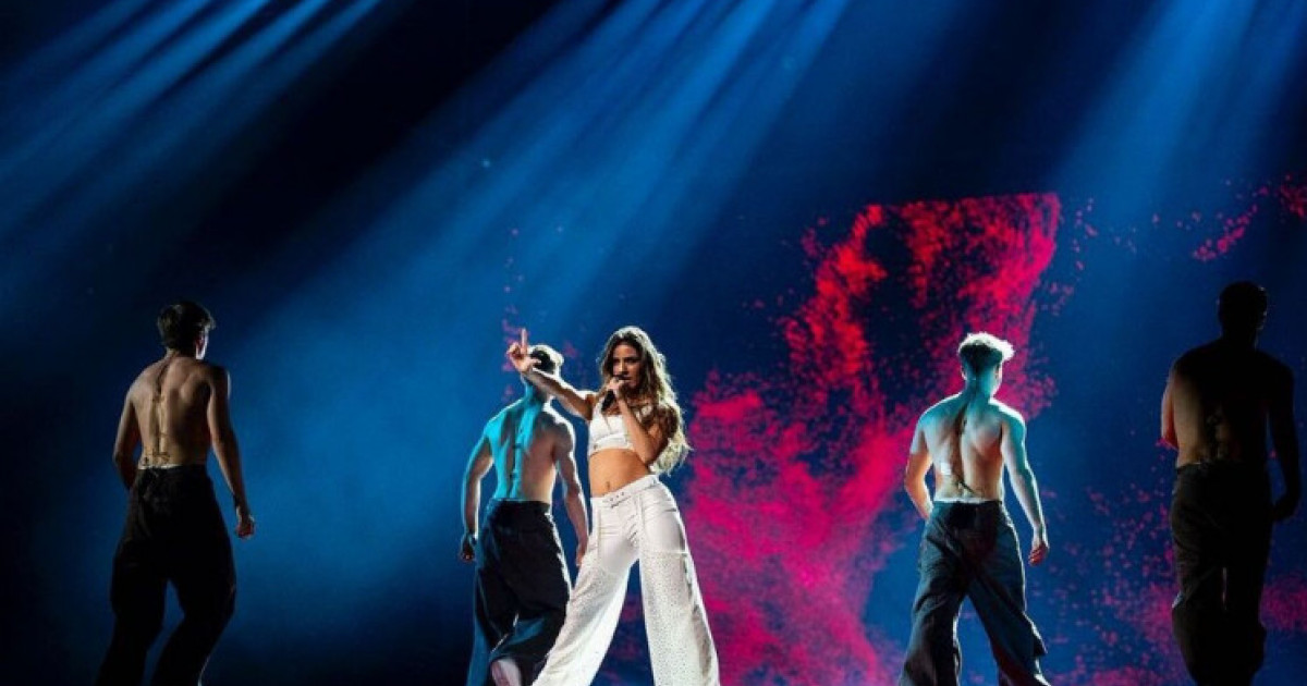 Οι πρώτες φωτογραφίες από την πρόβα της Silia Kapsis για τη Eurovision ...