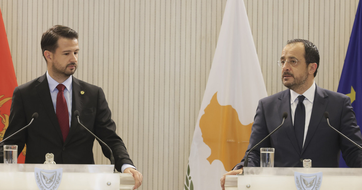 Χριστοδουλίδης-Μιλάτοβιτς: Ενισχύονται οι σχέσεις Κύπρου-Μαυροβουνίου ...