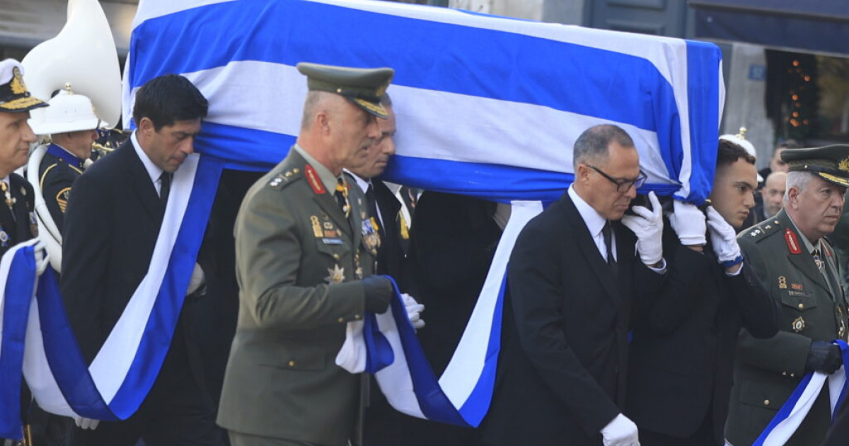 LIVE EIKONA: Το τελευταίο αντίο στον Κώστα Σημίτη με τιμές εν ενεργεία ...