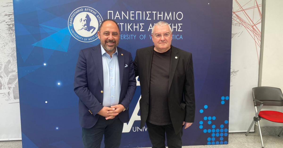 O Δήμαρχος Παραλιμνίου-Δερύνειας συναντήθηκε με Πρυτανεία Παν. Δυτικής ...