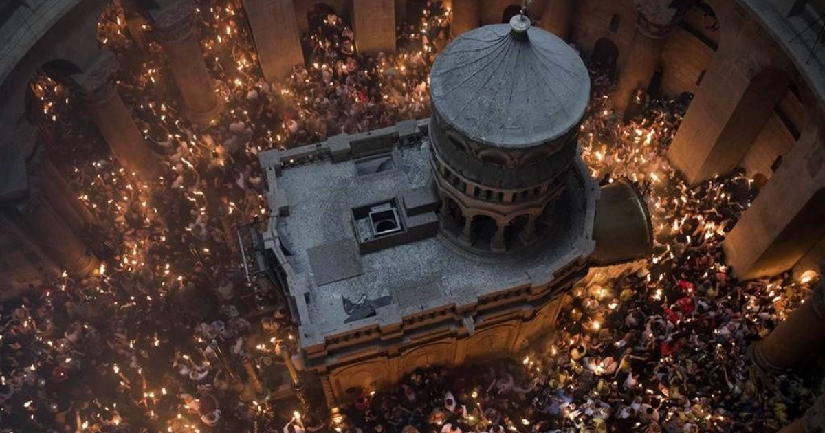 Η τελετή αφής του Άγιου Φωτός στον Πανάγιο Τάφο – Δείτε live | Ant1 Live