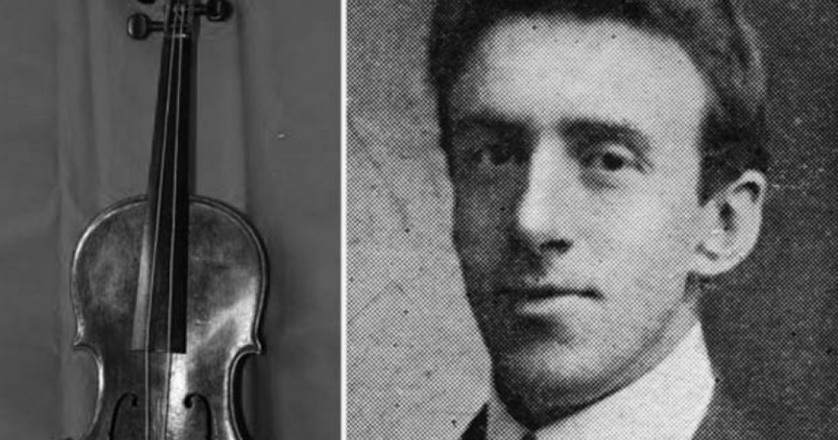 Σε δημοπρασία το βιολί που έπαιζε ενώ βυθιζόταν ο Τιτανικός στην ταινία ...