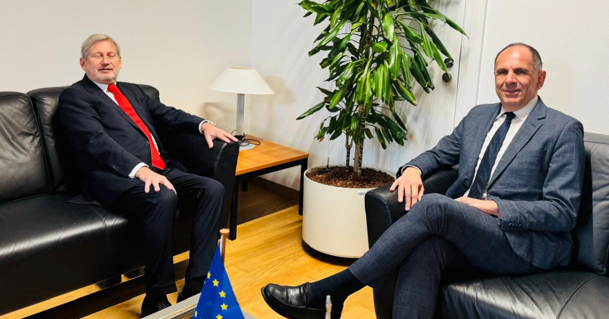Γιοχάνες Χαν – Γεραπετρίτης: Τα είπαν για το Κυπριακό | Ant1 Live