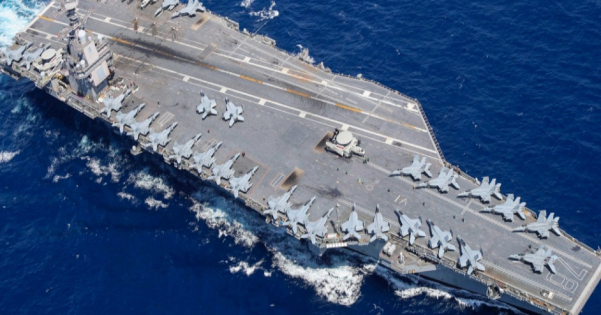 Ανοικτά της Λατινικής Αμερικής το USS Ford - Κλιμακώνεται η ένταση με ...